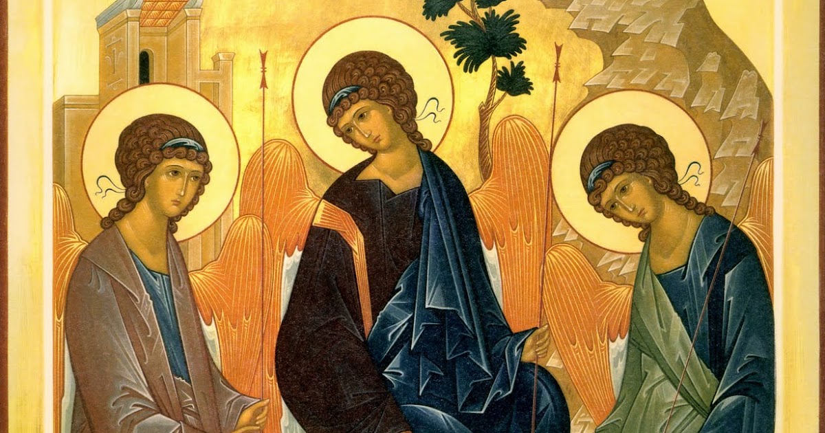 Atelier de Iconografia SANTA CRUZ: ÍCONE DA SANTÍSSIMA TRINDADE